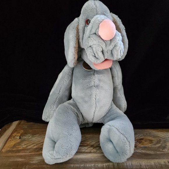 GANZ | Toys | Vintage 981 Ganzbros Wrinkles The Dog Puppet Plush Toy ...